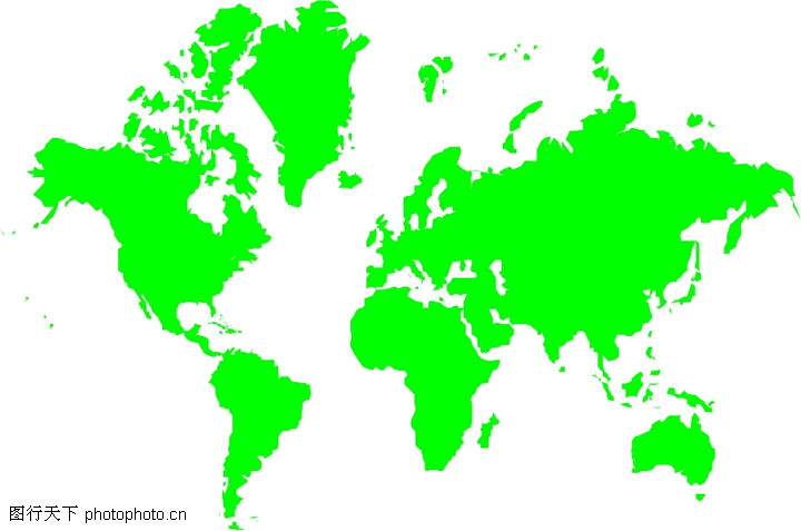 世界地图1041-世界地图图-名胜地理图库